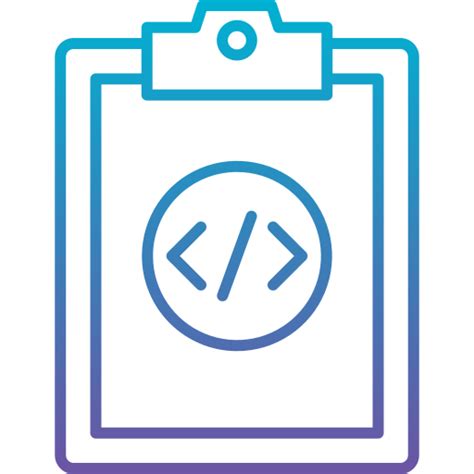 Coding Generic Gradient Icon Coding Generic Gradient Icon