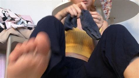 Trying On My Socks Kathrynnegoddessfeet Clips Sale