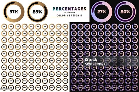 진행의 바퀴의 벡터입니다 비율 진행 디자인의 원 로드 백분율 다이어그램 인포그래픽 요소 0명에 대한 스톡 벡터 아트 및 기타 이미지 Istock