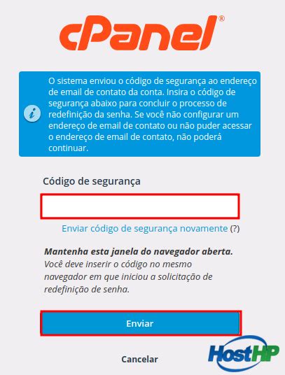 Confira Como Redefinir Sua Senha Do Cpanel Hosthp