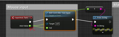 Anyone Experienced Inputaxis Turn Mouse Input Being Affected By The Gamepad Axis To A Pretty
