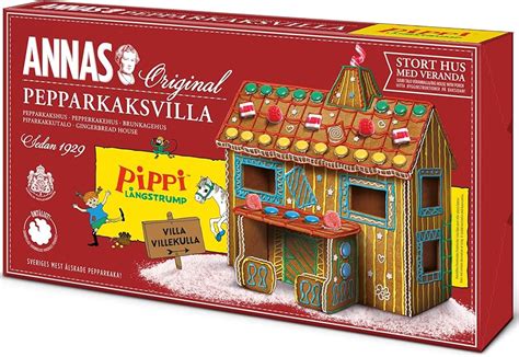 Gigantiske Pepperkakehus Bak Pepperkakehus Etter Forskriftene Volno