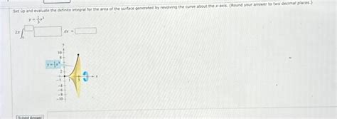 Solved Set Up And Evaluate The Definite Integral For The