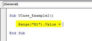 VBA UCase Function Convert Text To Uppercase In Excel VBA