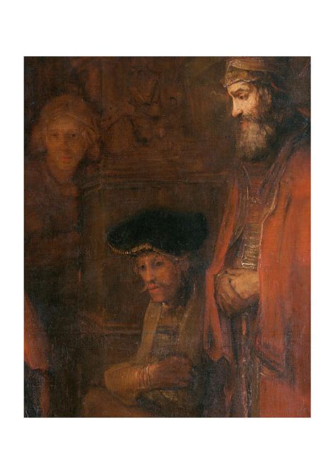 Rembrandt Harmenszoon Van Rijn The Return Of The Prodigal Son Detail S