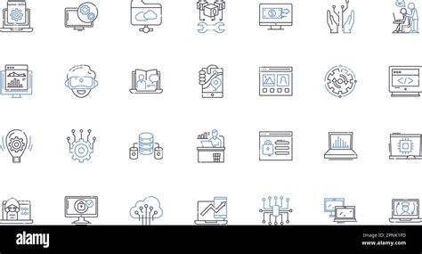Interface Line Icons Collection Intuitive Responsive Modern Sleek