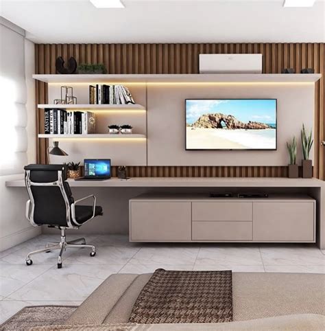 Office Room Ideas With Tv