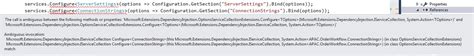 C Aspnet Core The Call Is Ambiguous In Startupcs Configure