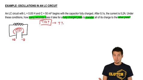 LC Oscillating Circuit Example Problems Pearson Channels
