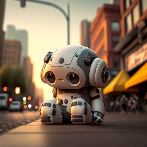 Cute Robot Series On Behance