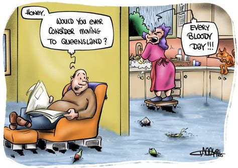 CARTOON Flooding Makes People Move Quickly Ferntree Gully Star Mail