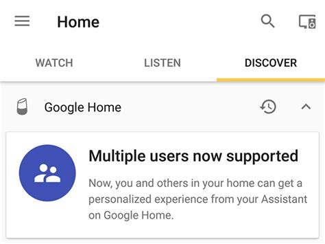 Update Message Gone Google Home App Says Multiple Users Are Now Supported