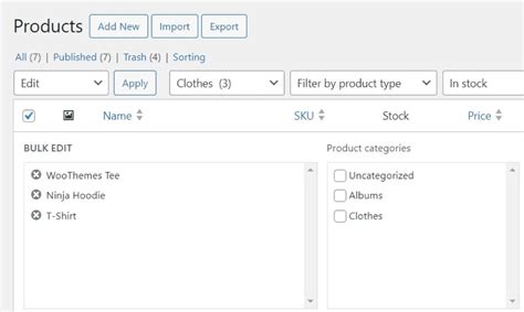 Solved How To Quickly Bulk Update Products In Woocommerce