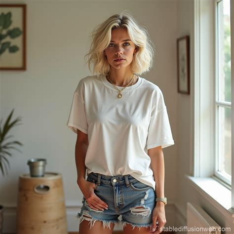 Meg Ryan In Casual Summer Outfit Stable Diffusion Online