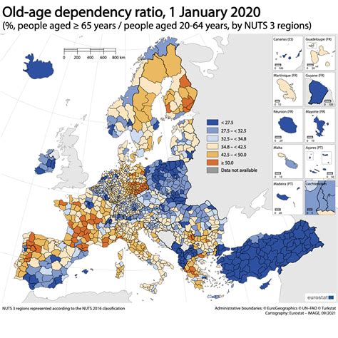 Old Age Dependency Ratio Increases Across Eu Regions Products Old Age Dependency Ratio Increases Across Eu Regions Products