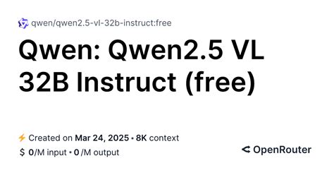 qwen qwen2 5 vl 32b instruct free run with an api openrouter