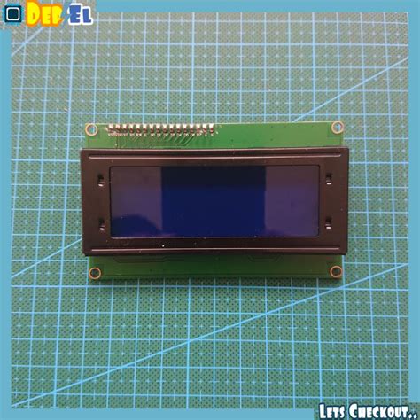 Jual Lcd 20x4 Blue White Background Biru Tulisan Putih I2c Shopee