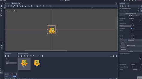 Godot Player Animation