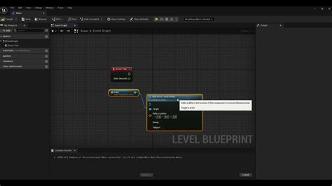 Ue5 Blueprints Tutorial 012 5 Create A Node Add Actor Local Offset ノード