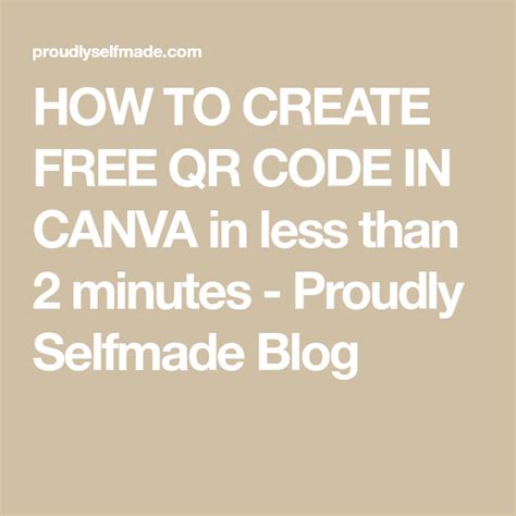 how to create free qr code in canva in less than 2 minutes artofit