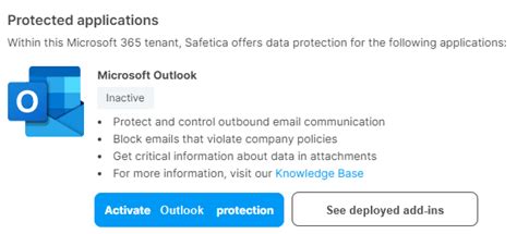 Outlook Protection How To Activate And Deactivate It