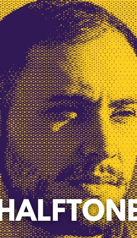 halftone effect in canva textura