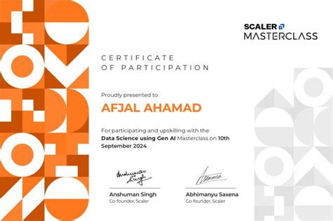 Afjal Ahamad On Linkedin Datascience Generativeai Aiinnovation