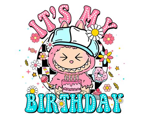 Dtf Labubu Birthday Silhouetteshop
