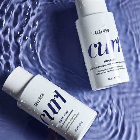 Hooked By Curl Wow The Best Shampoo For Frizzy Curly Hair Color Wow