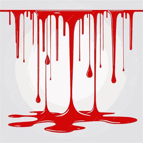 Elegant Red Splatter Art Premium Ai Generated Vector
