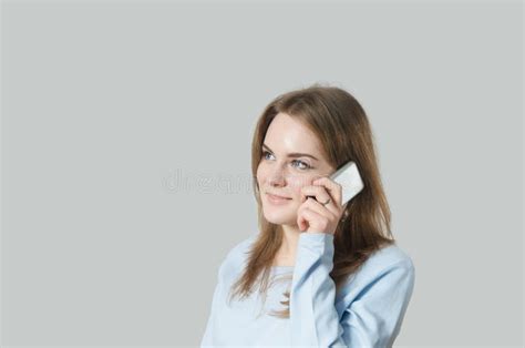 Girl Making A Call Stock Image Image Of Call Minutes 13452165