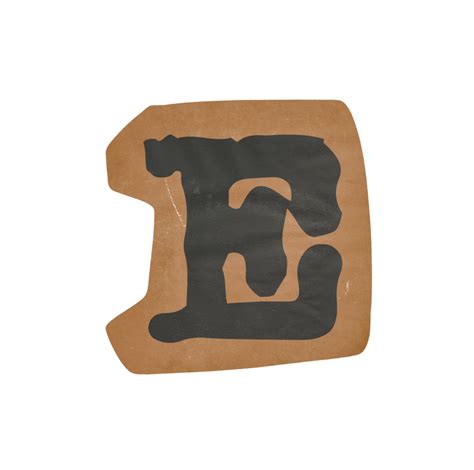 Download Vintage Typewriter Alphabet Letter E For Free Lettering