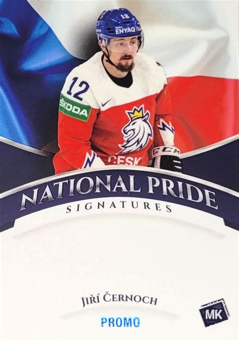 Jiří Černoch 2023 Mk Nps Bez Podpisu Promo Ražba Hokejové Kartičky