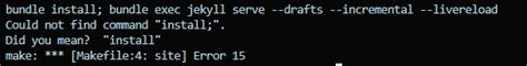 Make Site Is Throwing Error Meshery Layer5 Community Forum