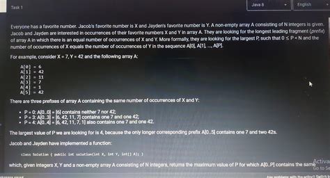 Solved Everyone Has A Favorite Number Jacobs Favorite