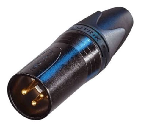 Neutrik NC MXX Black Male XLR Connector SWAMP