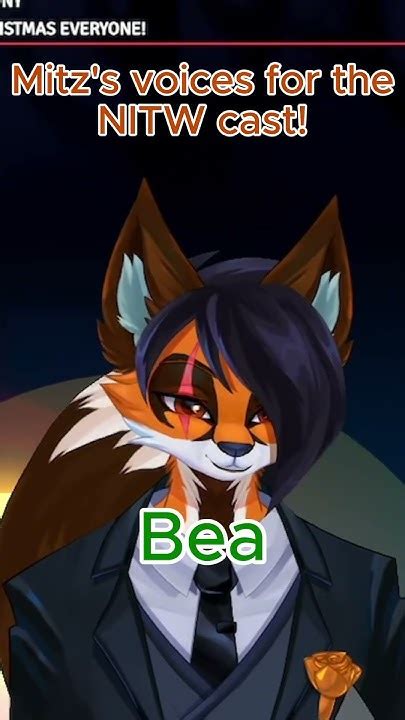 Mitzs Voices For The Nitw Cast Furry Streamer Vtuber