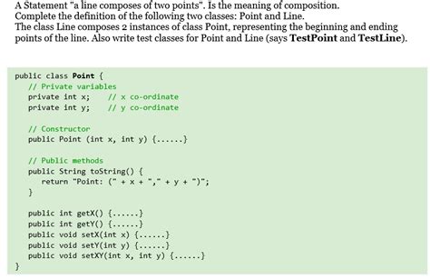 solved a statement a line composes of two points is the