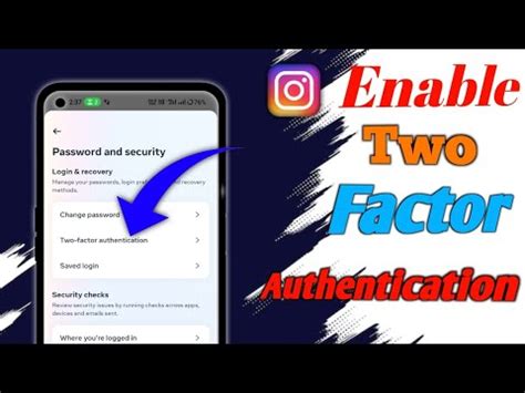 how to do two factor authentication on instagram instagram par two factor authentication kaise ...