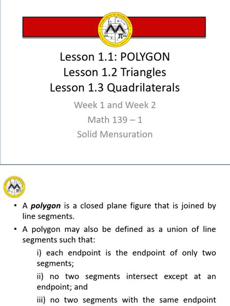 math reviewer week 1 6 pdf circle area