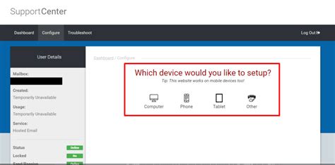 Setting Up Email With Rackspace Help New Directions In Computing