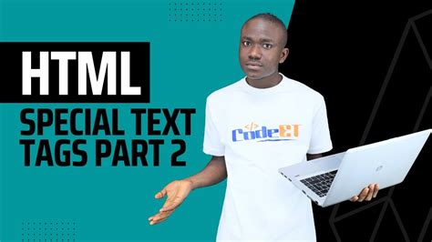 HTML Special Text Tags Part YouTube