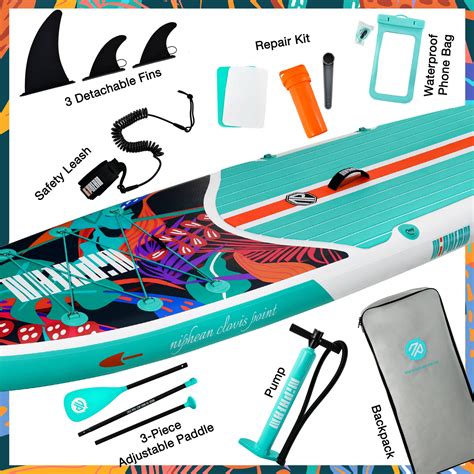 Niphean Inflatable Stand Up Paddle Board Sup Paddle Boards For Adult Niphean