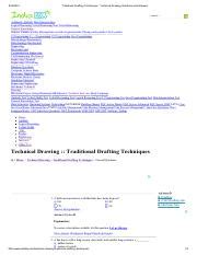 Traditional Drafting Techniques Technical Drawing Questions And Answers 8 13 2014 Traditional Drafting Techniques Technical Drawing Questions And Answers 8 13 2014