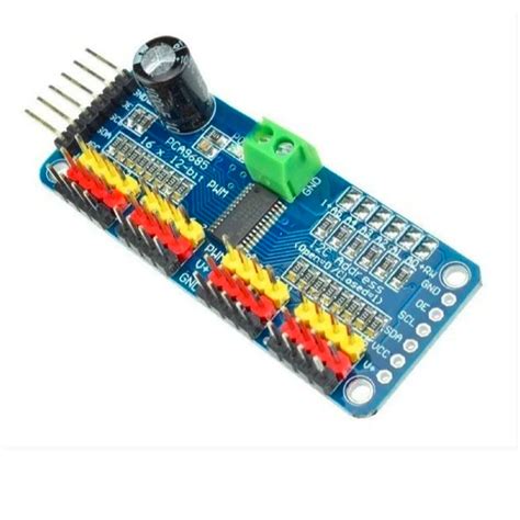 Drive 16 Canal 12 Bit Pwm Servo Driver I2c Interface Pca9685 Módulo Para Arduino Ou Raspberry Pi