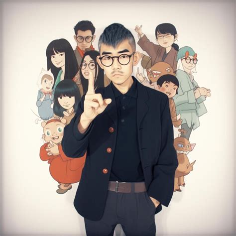 Premium Photo There Is A Man In A Suit And Glasses Posing For A