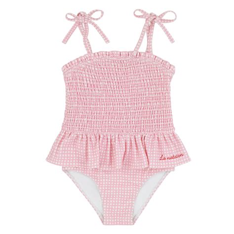 Gingham Bathing Suit Noggiwear