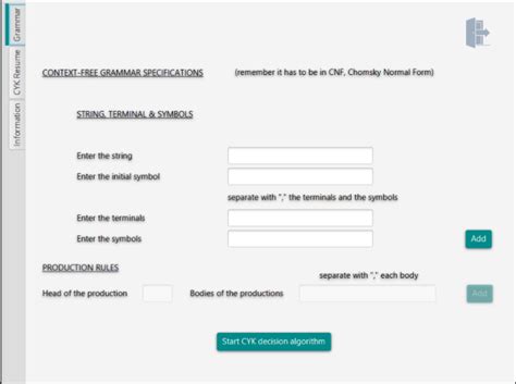 GitHub LinaSalinas AlgoritmCYK This Is A Project Based On Workshop Of Theoretical