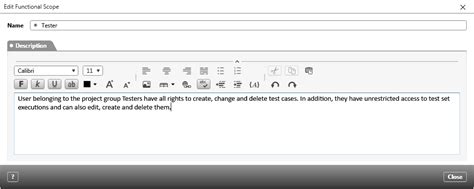 Dialog “edit Functional Scope” › Microtool Hilfeseiten