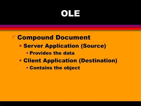 ppt ole powerpoint presentation free download id 9444376